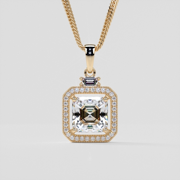 Agape Lab Created Diamonds Man Made Pendants Collection