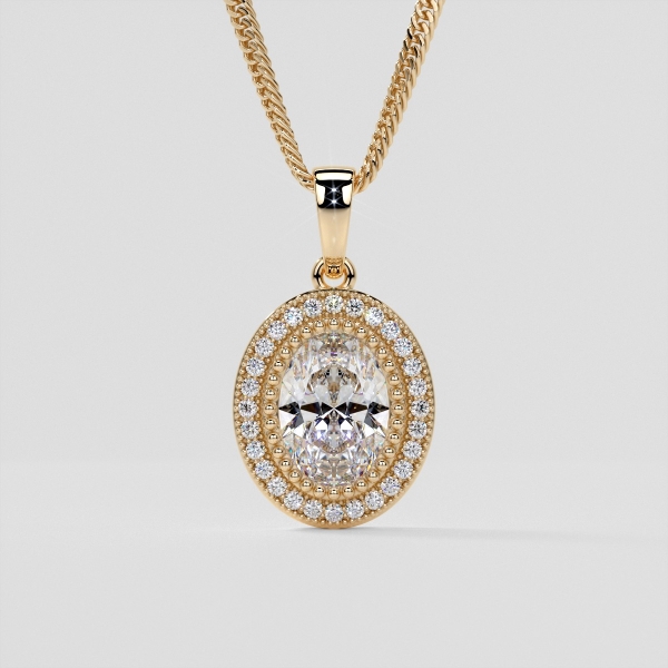 Agape Lab Created Diamonds Man Made Pendants Collection