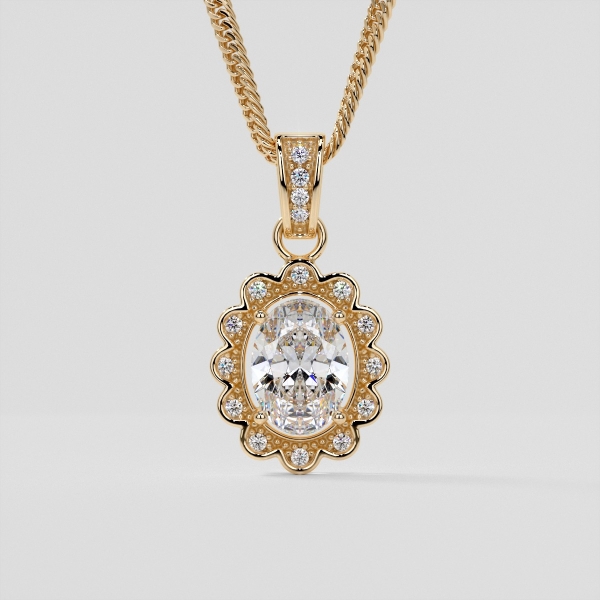 Agape Lab Created Diamonds Man Made Pendants Collection